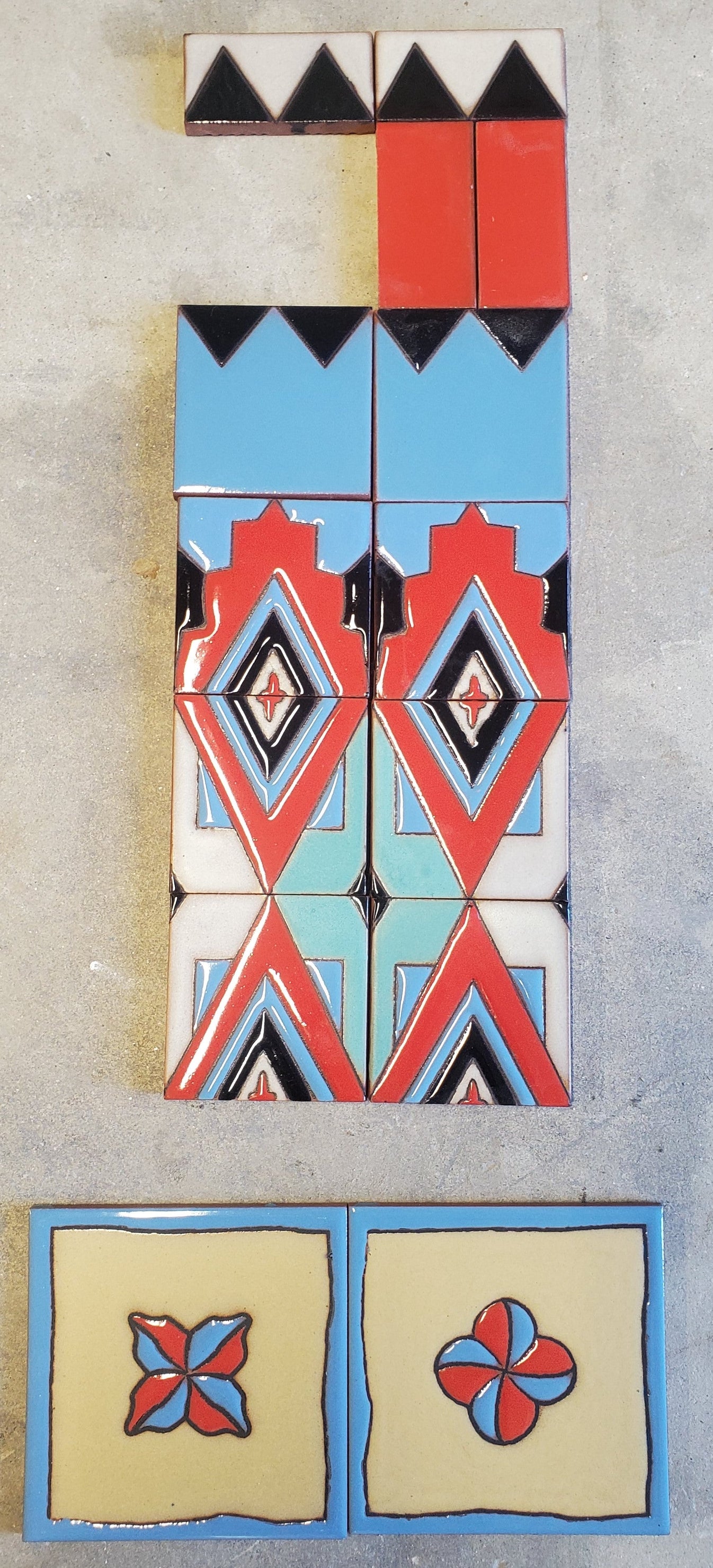 Triangles 4x4, 2x4 – Shop Ceramic Concepts