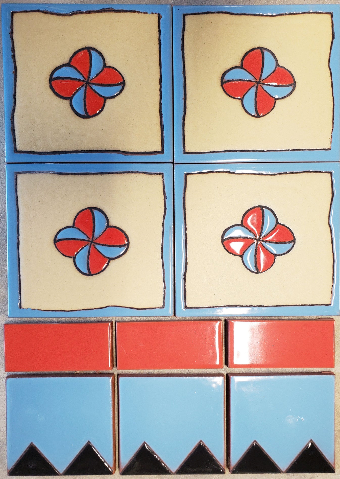 Triangles 4x4, 2x4 – Shop Ceramic Concepts