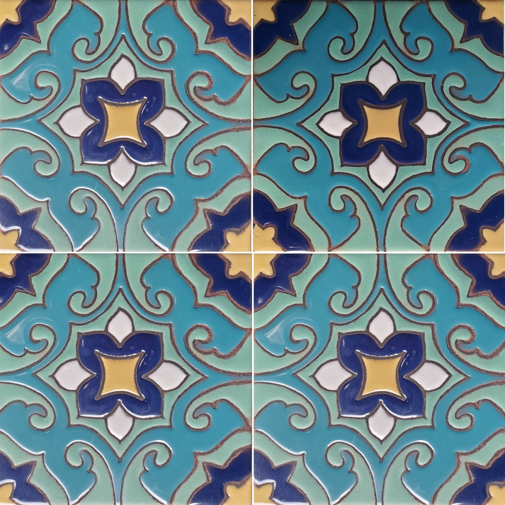 Cario Deco Pool Tile 6x6 – Shop Ceramic Concepts