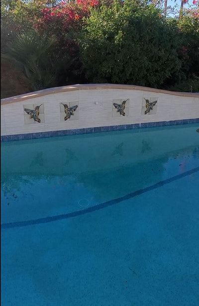 Humming Bird Mural (Price per 1 4 6"x6" tile piece mural) – Shop ...